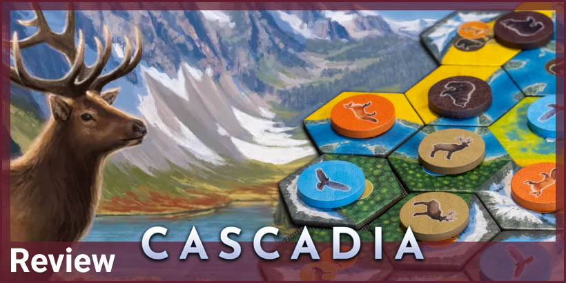 Review: Cascadia - Brettspiel mit Landschaft